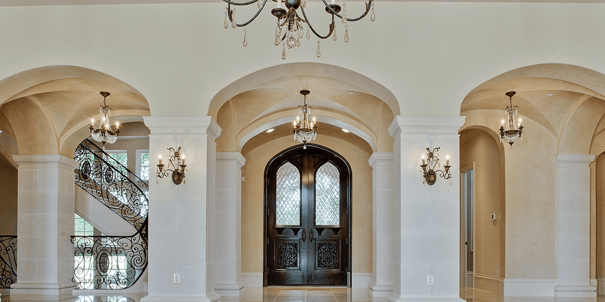 Groin Vault Ceiling Foyer | Shelly Lighting