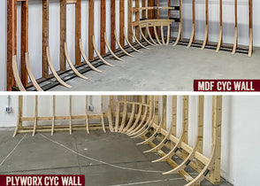 Cyc Wall | Cyclorama Infinity Prefabricated Walls — Archways & Ceilings