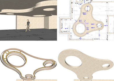 3D CAD Drawings | Archways & Ceilings