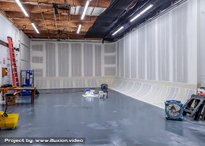 Cyc Wall | Cyclorama Infinity Prefabricated Walls — Archways & Ceilings
