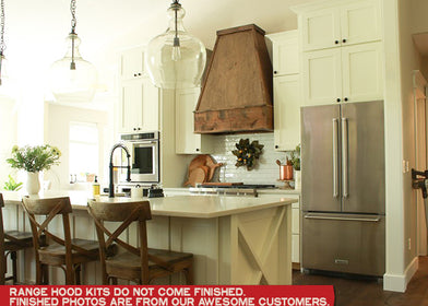 Craftsman Vent Hoods | Wood Vent Hood Kits — Archways & Ceilings