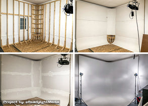 Cyc Wall | Cyclorama Infinity Prefabricated Walls — Archways & Ceilings