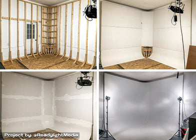 Cyc Wall | Cyclorama Infinity Prefabricated Walls — Archways & Ceilings