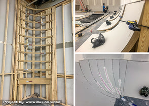 Cyc Wall | Cyclorama Infinity Prefabricated Walls — Archways & Ceilings