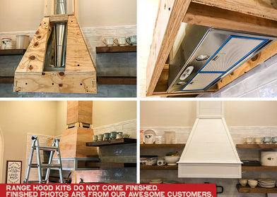 Craftsman Vent Hoods | Wood Vent Hood Kits — Archways & Ceilings