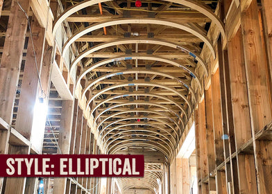 Barrel Vault Ceiling Kits | Prefabricated Barrel Ceilings — Archways ...