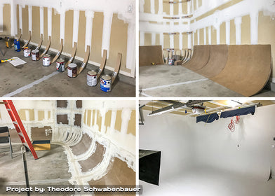 Cyc Wall | Cyclorama Infinity Prefabricated Walls — Archways & Ceilings