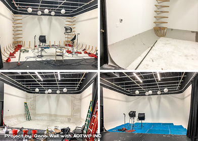 Cyc Wall | Cyclorama Infinity Prefabricated Walls — Archways & Ceilings