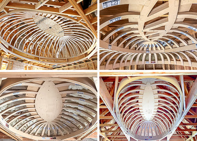 Oval Ceiling Domes | Prefabricated Oval Ceiling Dome Kit — Archways ...
