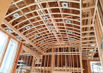 Barrel Vault Ceiling Kits | Prefabricated Barrel Ceilings — Archways ...