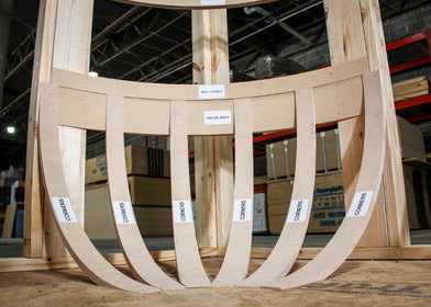 Cyc Wall | Cyclorama Infinity Prefabricated Walls — Archways & Ceilings