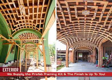 Groin Vaults l Prefabricated Groin Ceilings — Archways & Ceilings