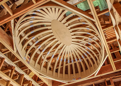 Oval Ceiling Domes | Prefabricated Oval Ceiling Dome Kit — Archways ...