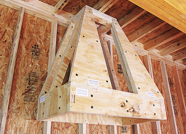 Craftsman Vent Hoods | Wood Vent Hood Kits — Archways & Ceilings